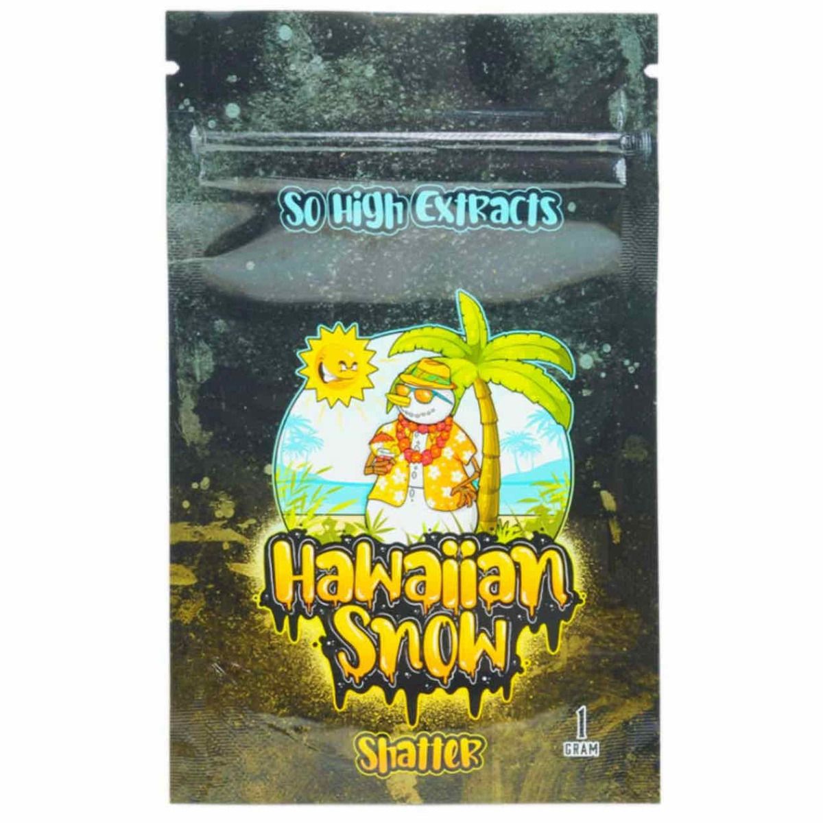 So High Extracts Premium Shatter – Hawaiian Snow - Top Shelf Express