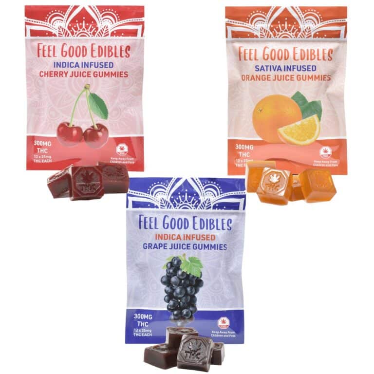 Feel Good Edibles - 300mg Gummies - Top Shelf Express